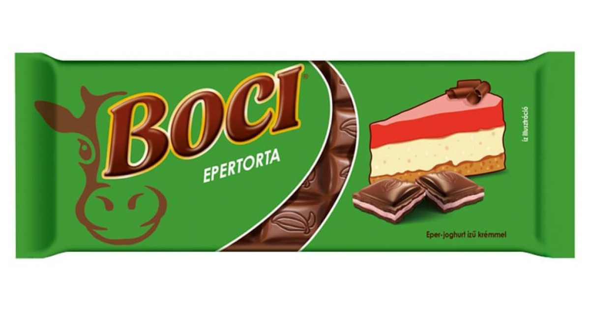 BOCI EPERTORTA ÍZŰ TÖLTÖTT TEJCSOKI 100G