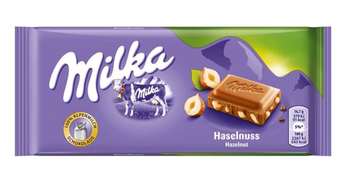 MILKA TÖRTMOGYORÓS TEJCSOKI 100G