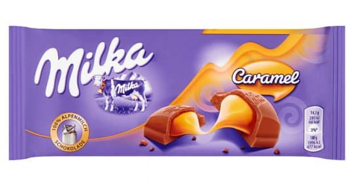 MILKA CARAMEL TEJCSOKI 100G