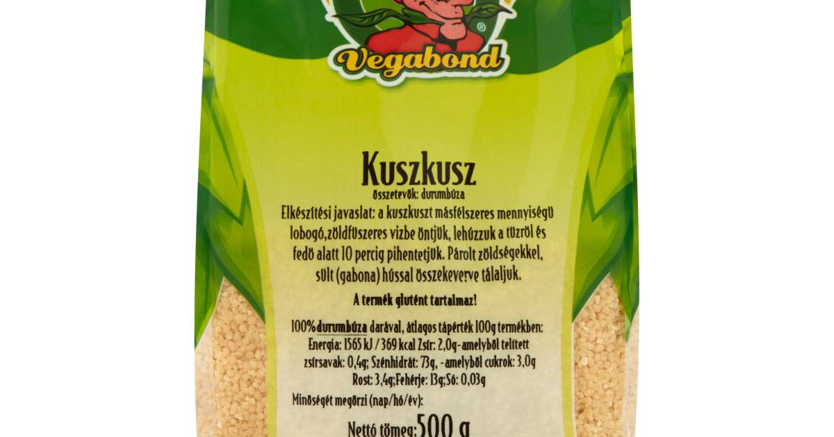 VEGABOND KUSZKUSZ 500G